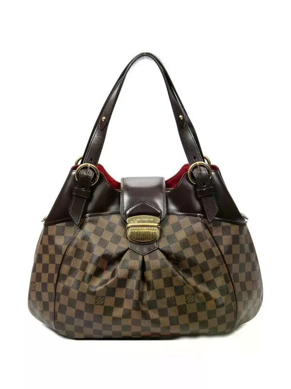 LOUIS VUITTON 2010 Gm Sistina Tote Bag - Brown