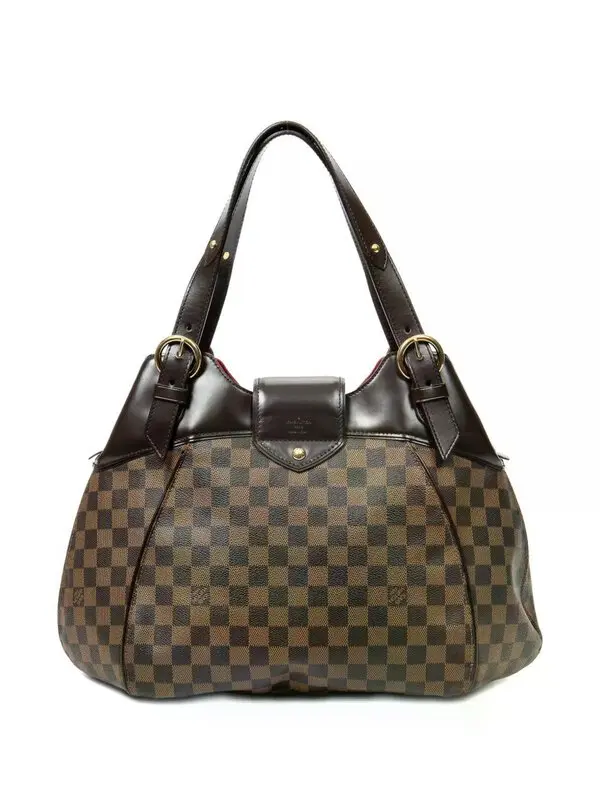 LOUIS VUITTON 2010 Gm Sistina Tote Bag - Brown