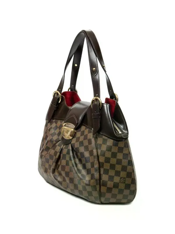 LOUIS VUITTON 2010 Gm Sistina Tote Bag - Brown