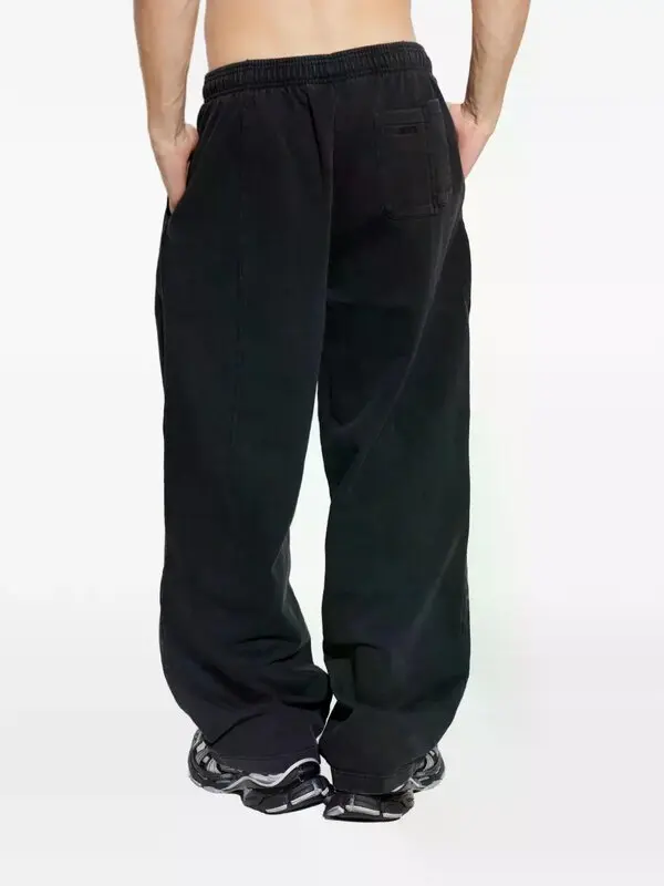 Vetements Elasticated-waist Wide-leg Track Pants