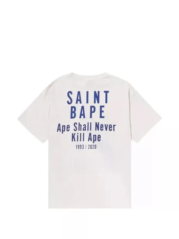 A BATHING APE X Saint Mxxxxxx Crew-neck T-shirt