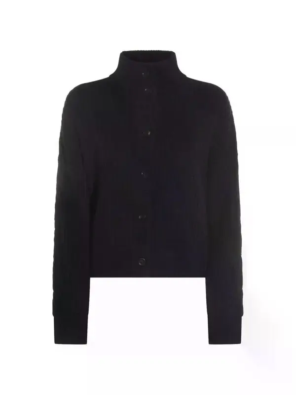 Max Mara Buttoned Ribbed Cardigan