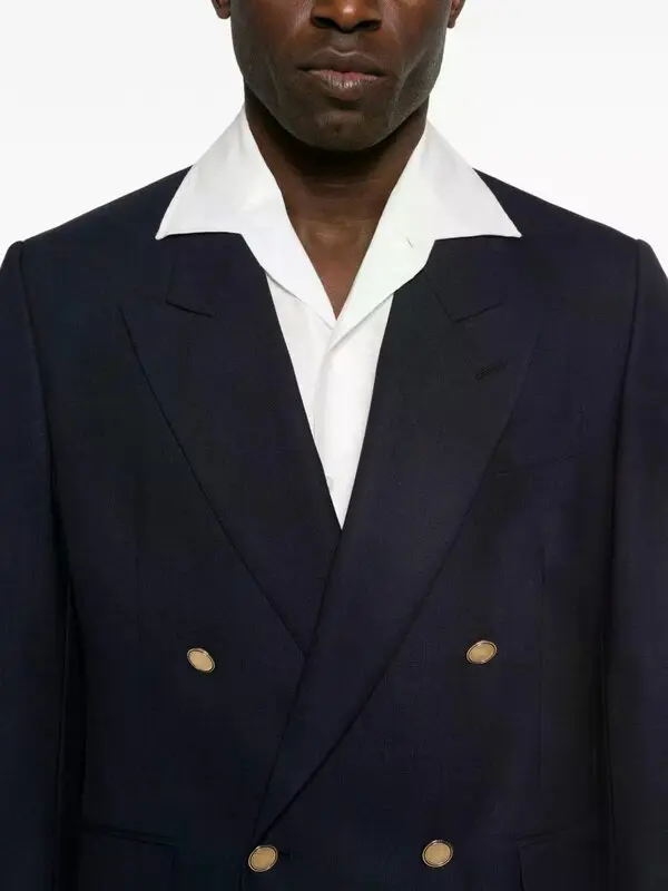 LARDINI Double-breasted Button Jacket