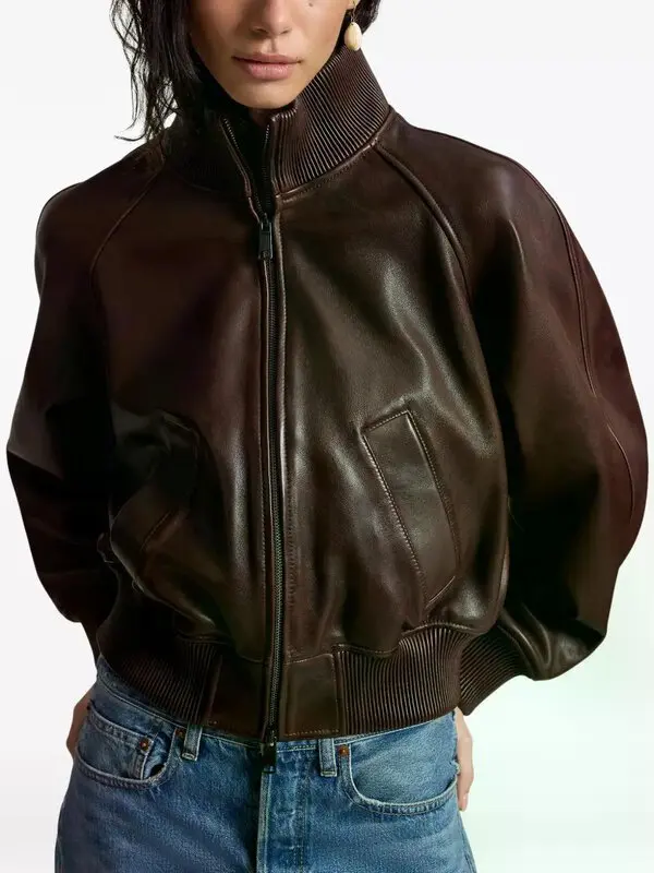 Polo Ralph Lauren Zip-up Leather Jacket