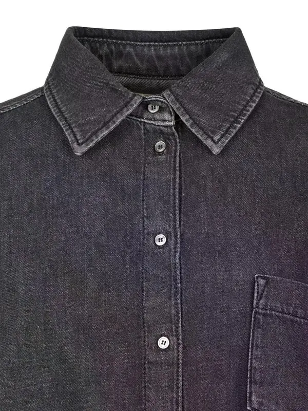 Max Mara Patch-pocket Denim Shirt