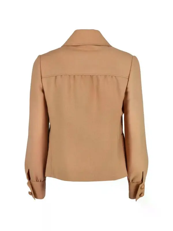Pierre Cardin Wool Puff-sleeved Jacket