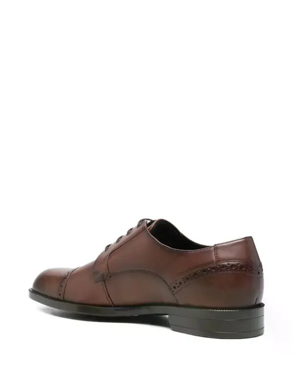 BOSS Brogue Leather Oxford Shoes