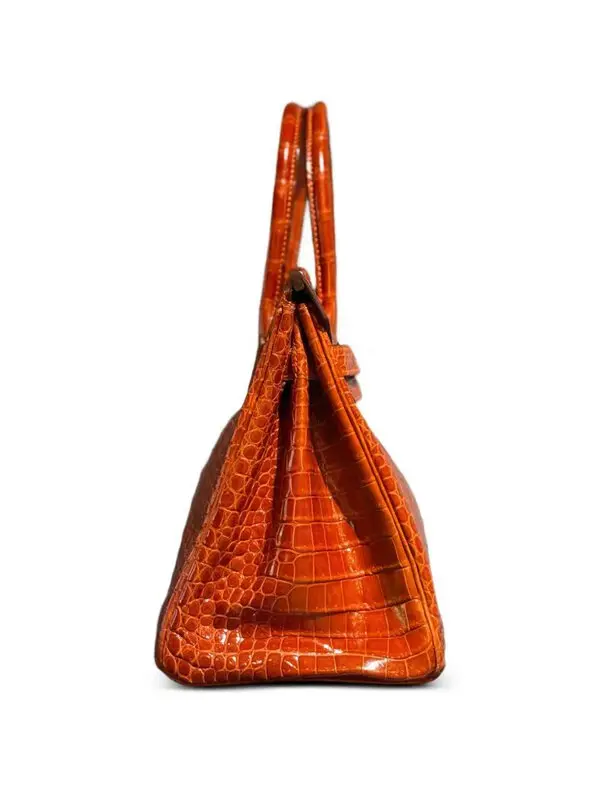 Hermès 2013 30 Birkin Crocodile Tote Bag