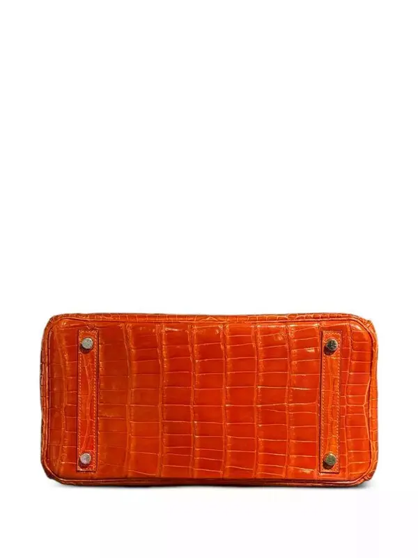 Hermès 2013 30 Birkin Crocodile Tote Bag