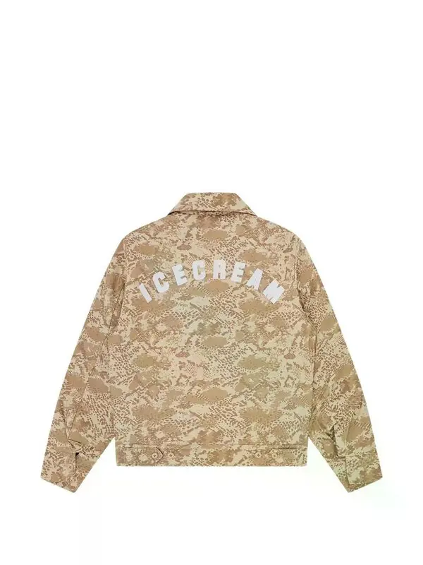 ICECREAM Camouflage-print Shirt Jacket