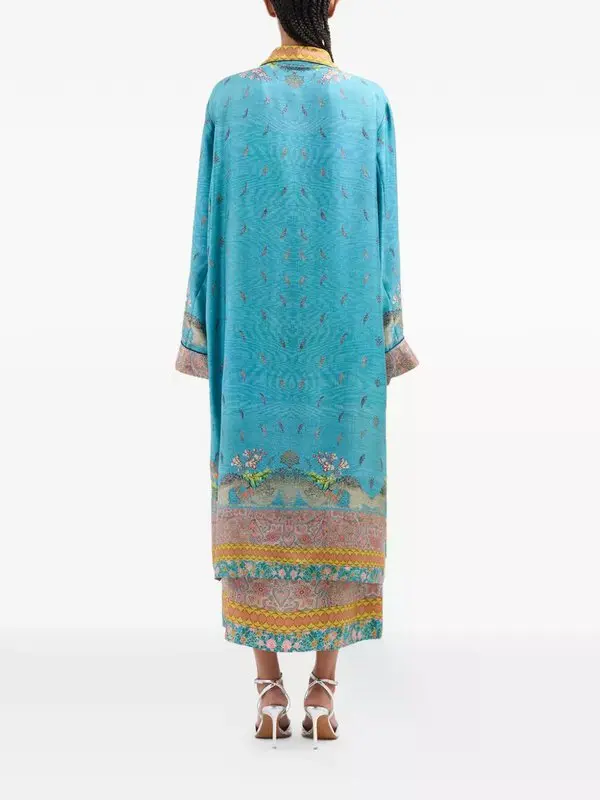 PIERRE-LOUIS MASCIA Paisley Floral Dressing Gown