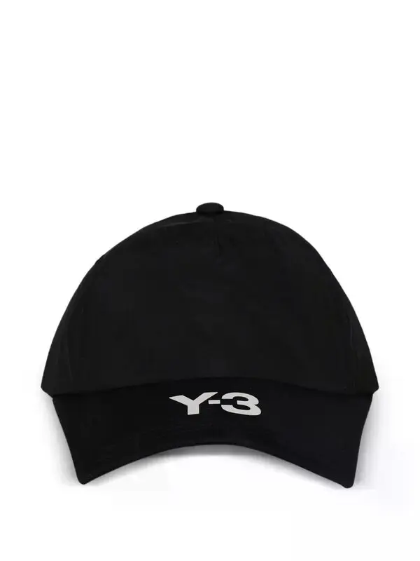 Y3 Logo Detail Cap - Black