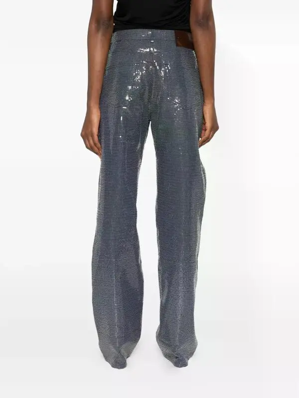 MVP WARDROBE Sequin Embellishment Trousers