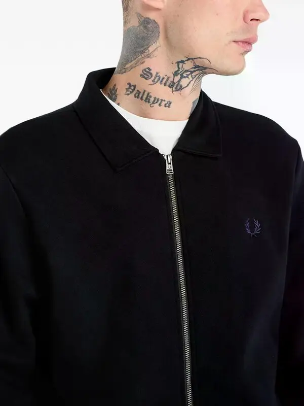 Fred Perry Zip Collared Sweater