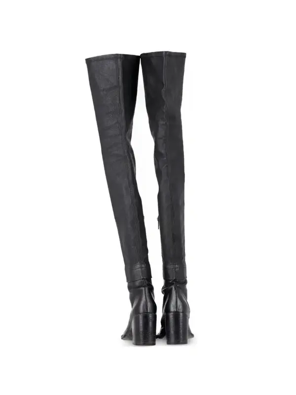 ANN DEMEULEMEESTER VINTAGE Block-heel Over-the-knee Boots