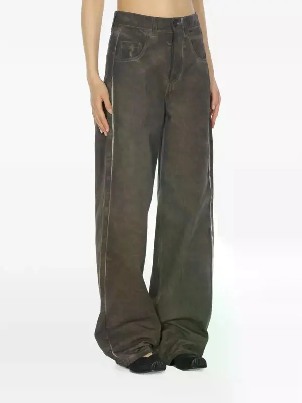UMA WANG Phyllis Palazzo Pants - Brown