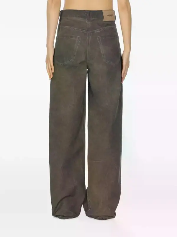UMA WANG Phyllis Palazzo Pants - Brown
