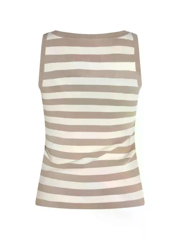 Max Mara Striped Top - Neutrals