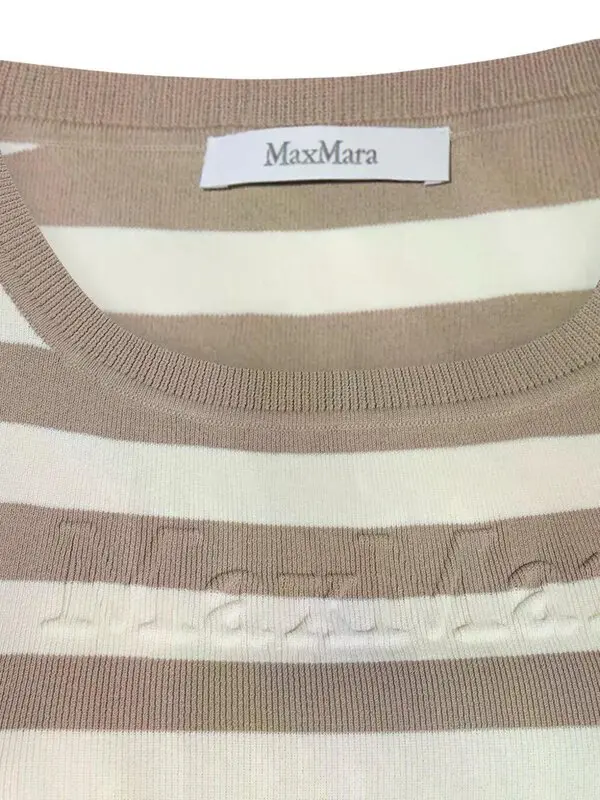 Max Mara Striped Top - Neutrals