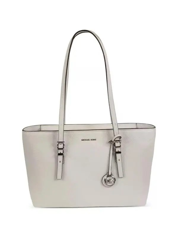 Michael Kors Leather Tote Bag With Buckle Detail