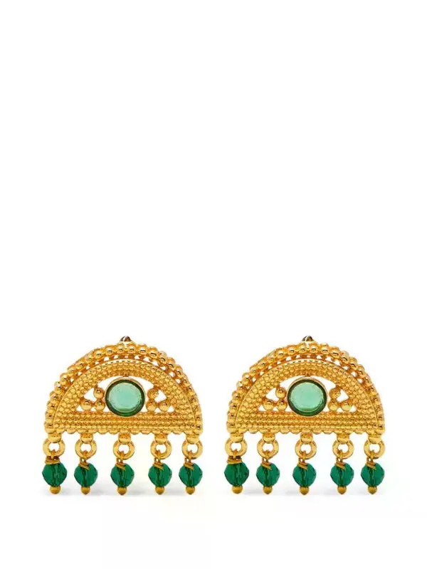 LYNYER Ravi Hemisphere Stud Earrings - Gold