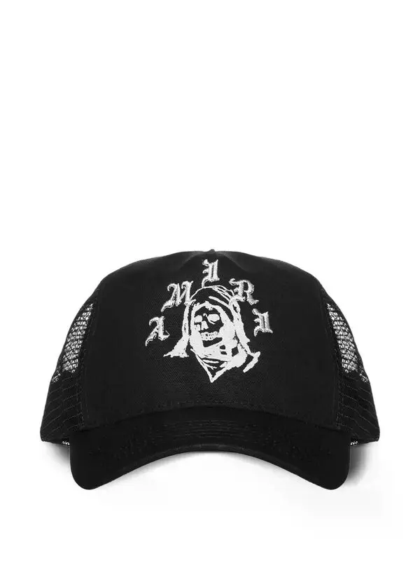 Amiri X Wes Lang Logo Baseball Cap - Black