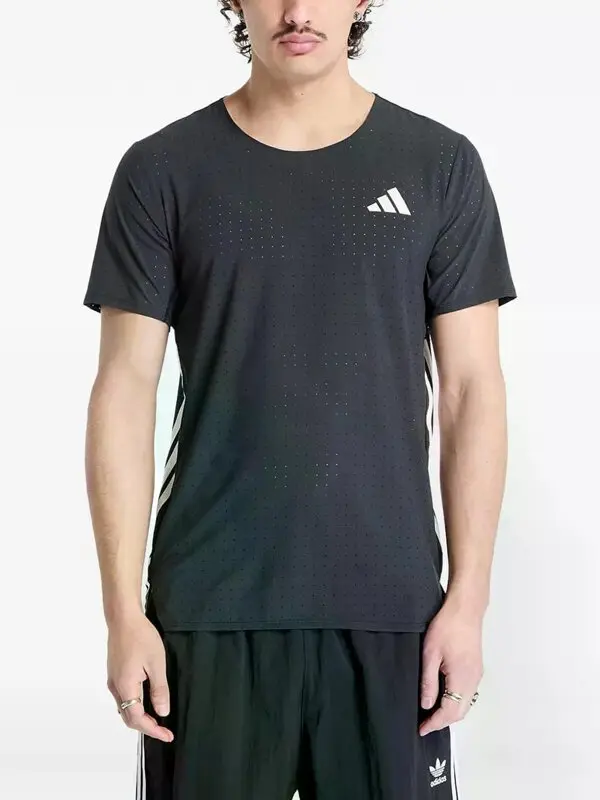 Adidas Adizero Perforated Running T-shirt - Black