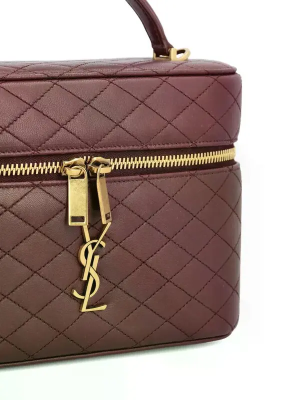 Saint Laurent Gaby Large Vanity Bag - Red