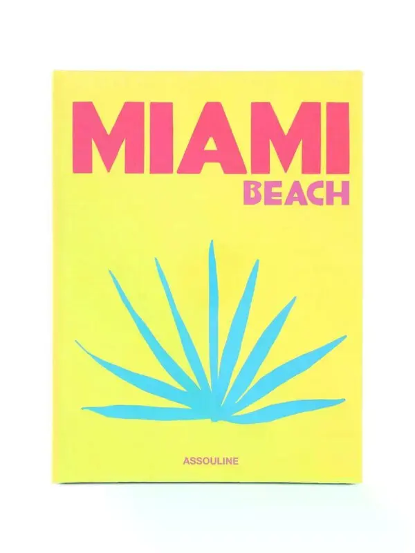 Assouline Miami Beach Coffee Table Book - Yellow