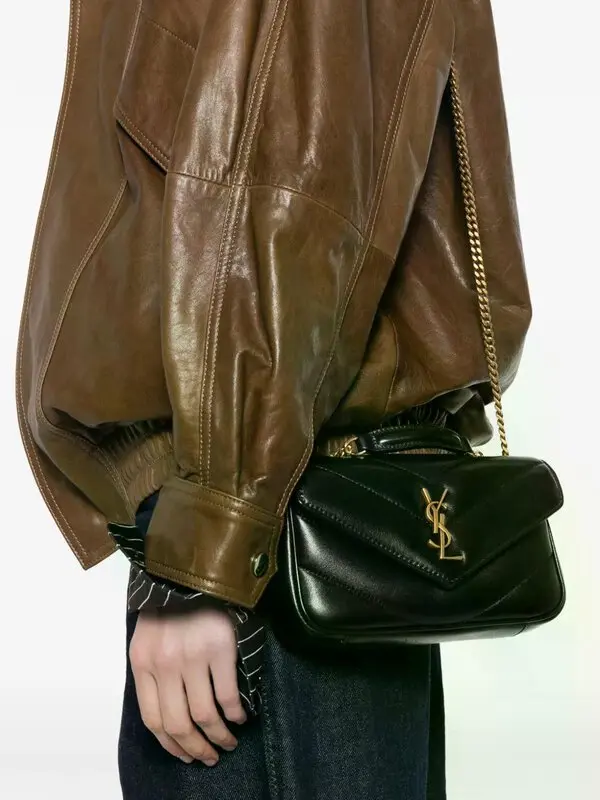 Saint Laurent Leather Crossbody Bag