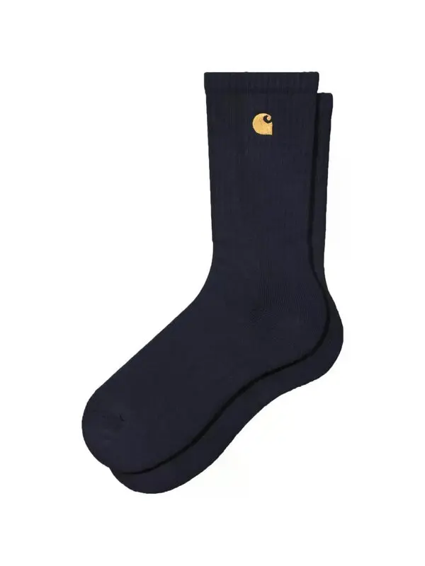 Carhartt Work In Progress Logo Detail Socks - Blue