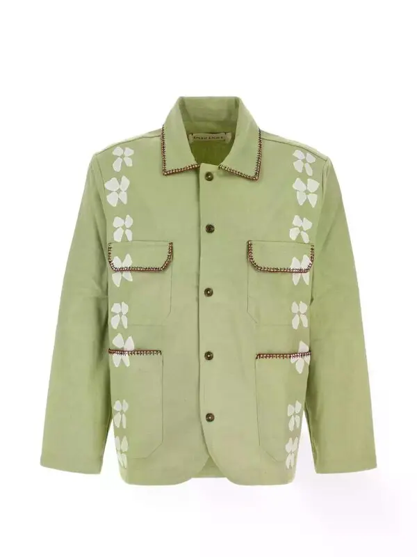 BAZISZT Floral Cotton Blazer