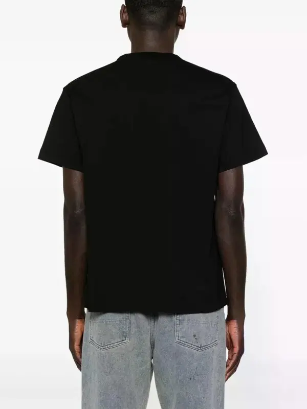 Versace Rhinestone-logo T-shirt