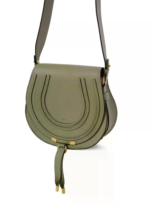 Chloé Marcie Cross Body Bag - Green