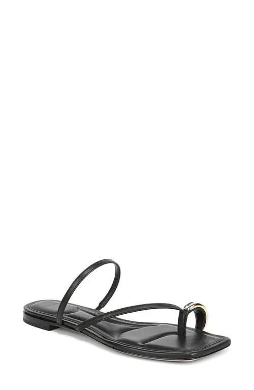 Vince Toe Loop Sandal - Black