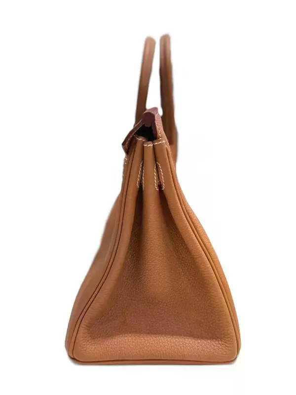 Hermès 2025 25 Birkin Leather Tote - Brown