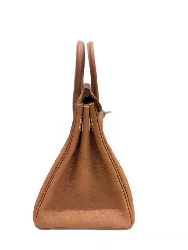 Hermès 2025 25 Birkin Leather Tote - Brown