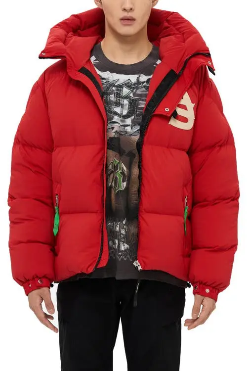ALPHA STYLE Kudu Puffer Jacket Darkshine Edition