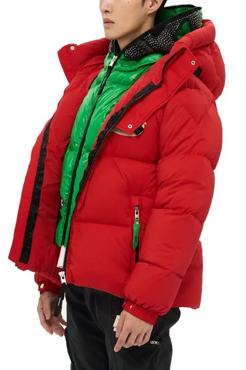 ALPHA STYLE Kudu Puffer Jacket Darkshine Edition