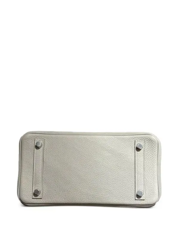 Hermès 2023 25 Birkin Tote - Grey