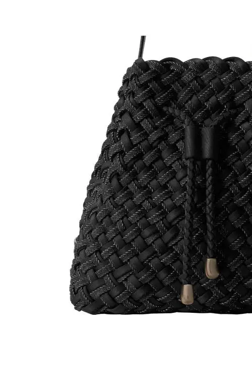 NAGHEDI Medium Gramercy Bucket Bag - Jet