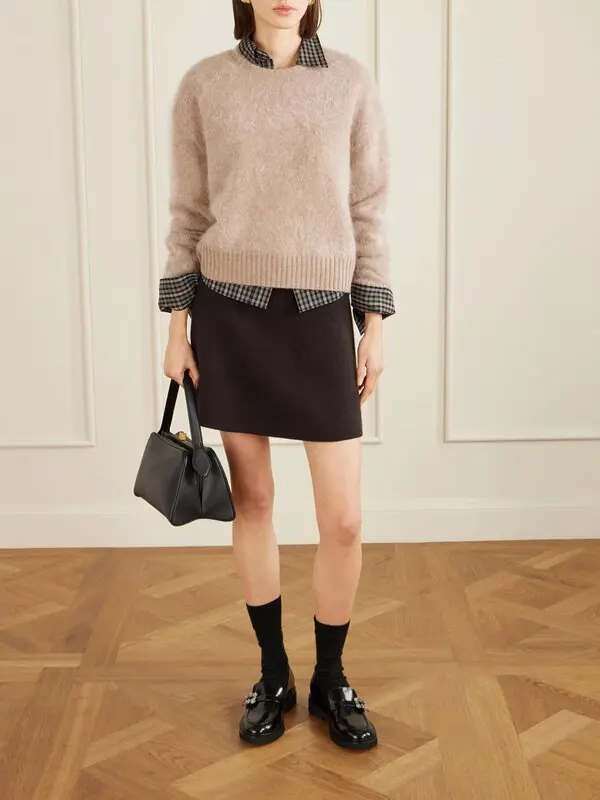 ROGER VIVIER Viv Embellished Loafers