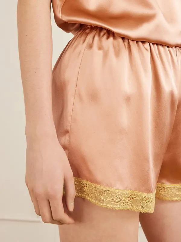 ERES Silk-satin Shorts