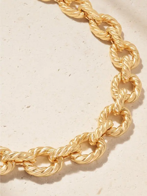 David Yurman Sculpted Cable 18-karat Necklace