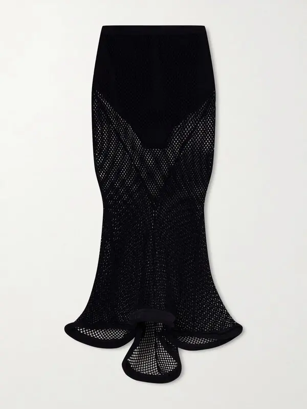 Givenchy Mesh Midi Skirt