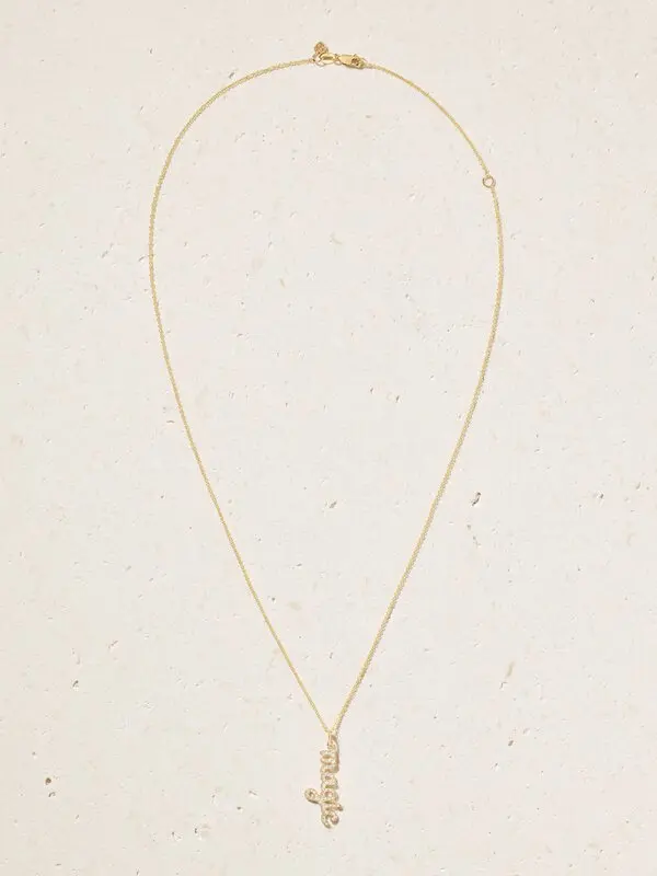 SYDNEY EVAN Magic 14-karat Diamond Necklace - Gold