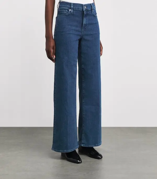 FRAME Le Slim Palazzo Bootcut Jeans