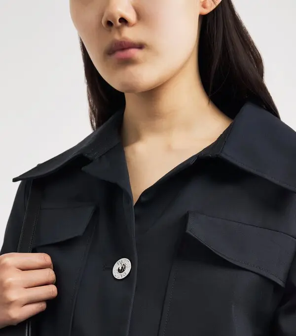 PATOU Cotton Cropped Jacket