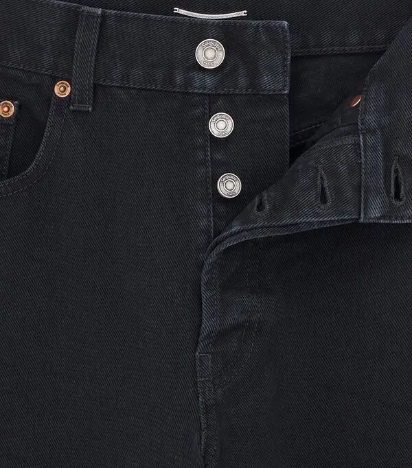 Saint Laurent Straight Jeans - Grey