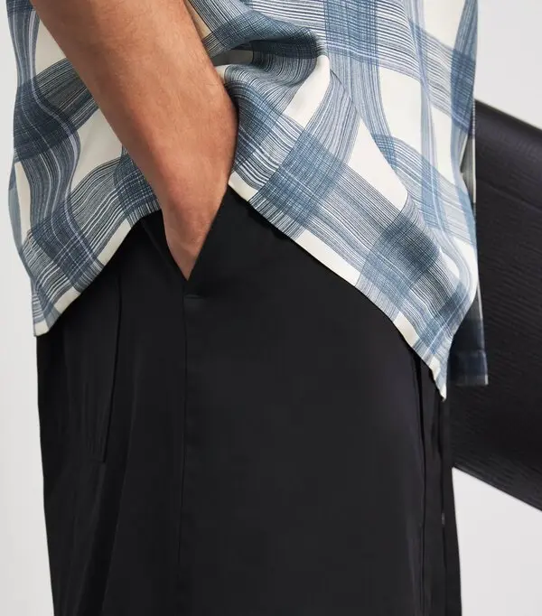 JIL SANDER Short-sleeve Check Shirt - Blue